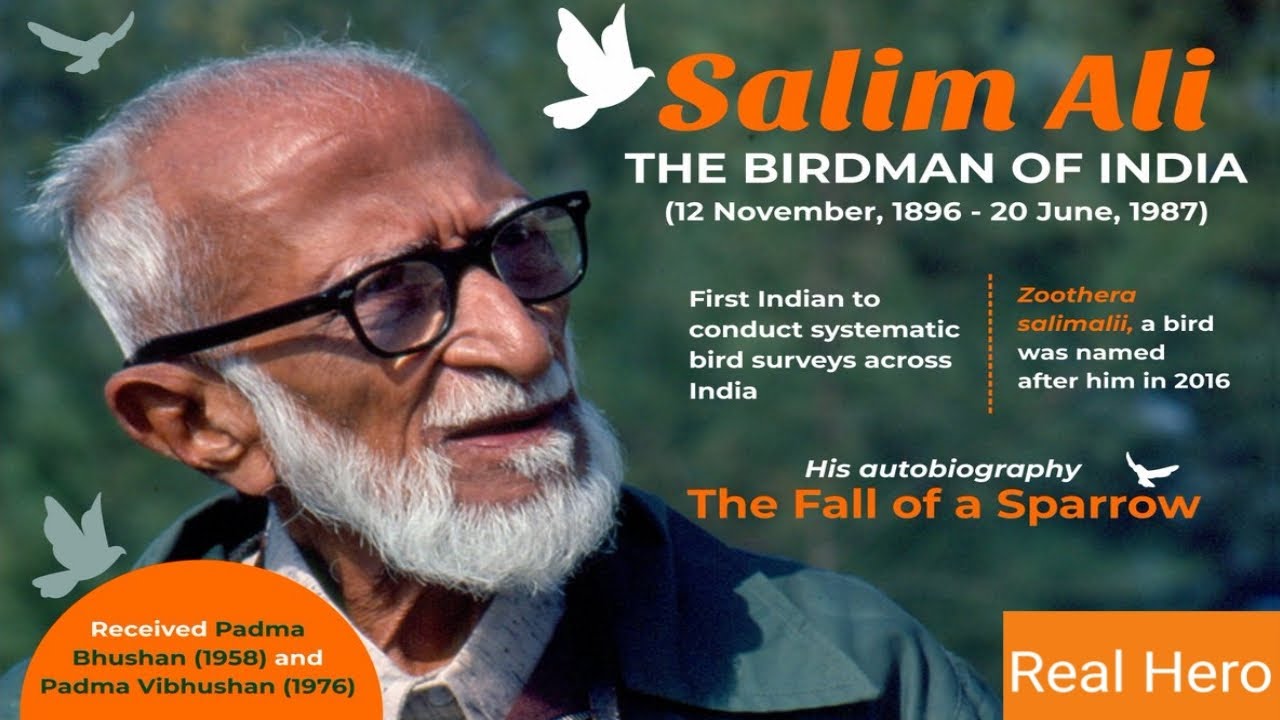 वैज्ञानिक सलीम अली की कहानी मेरी जुबानी ।। Dr Salim Ali biography in ...
