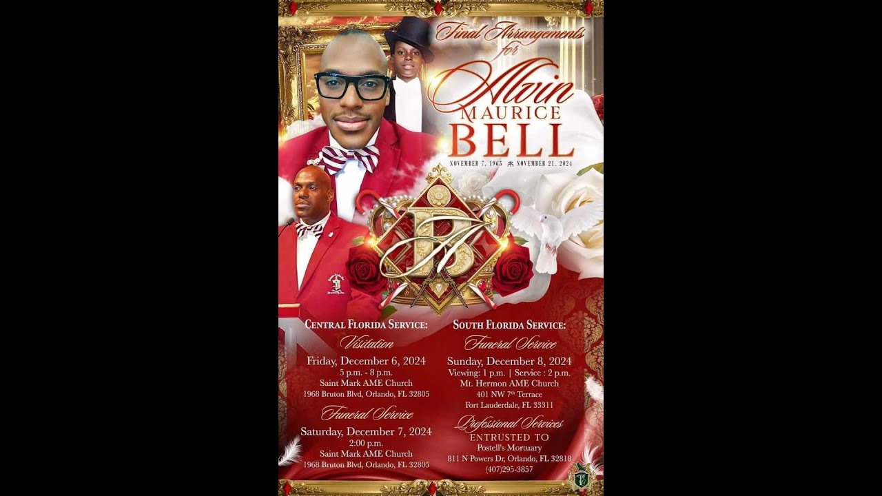 Alvin Maurice Bell (Celebration Of Life) - YouTube