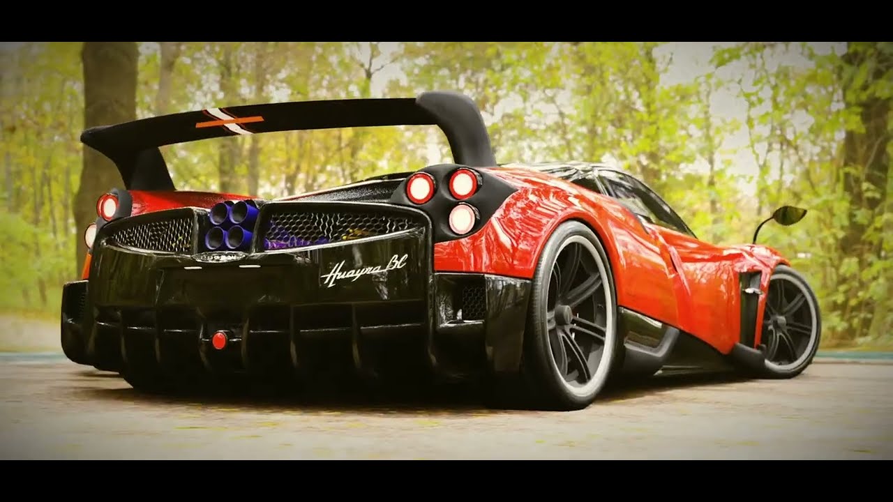 PAGANI advertisement - BLENDER 3D (eevee&cycles) - YouTube