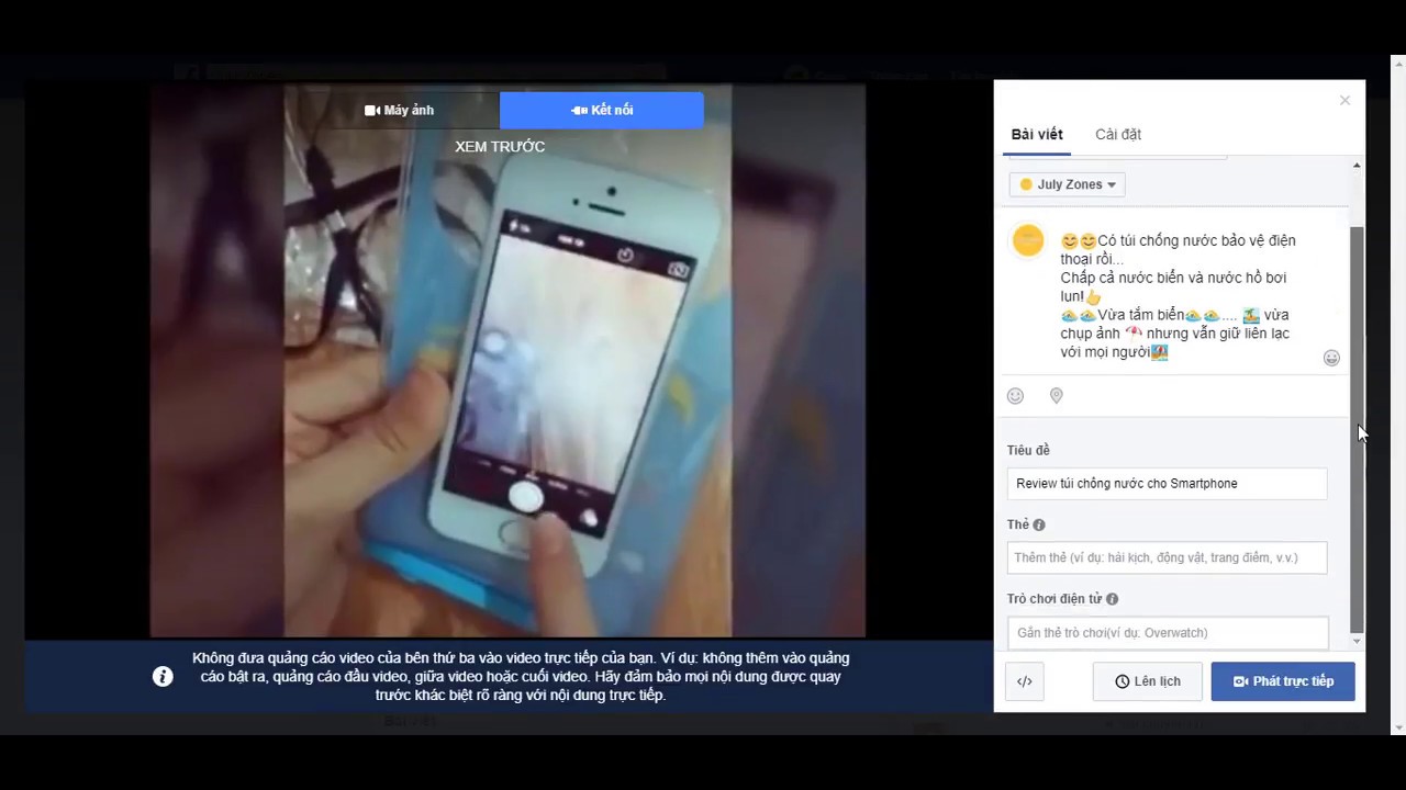Công cụ "Facebook Comments" cho Live Stream - Tự động inbox khi có ...