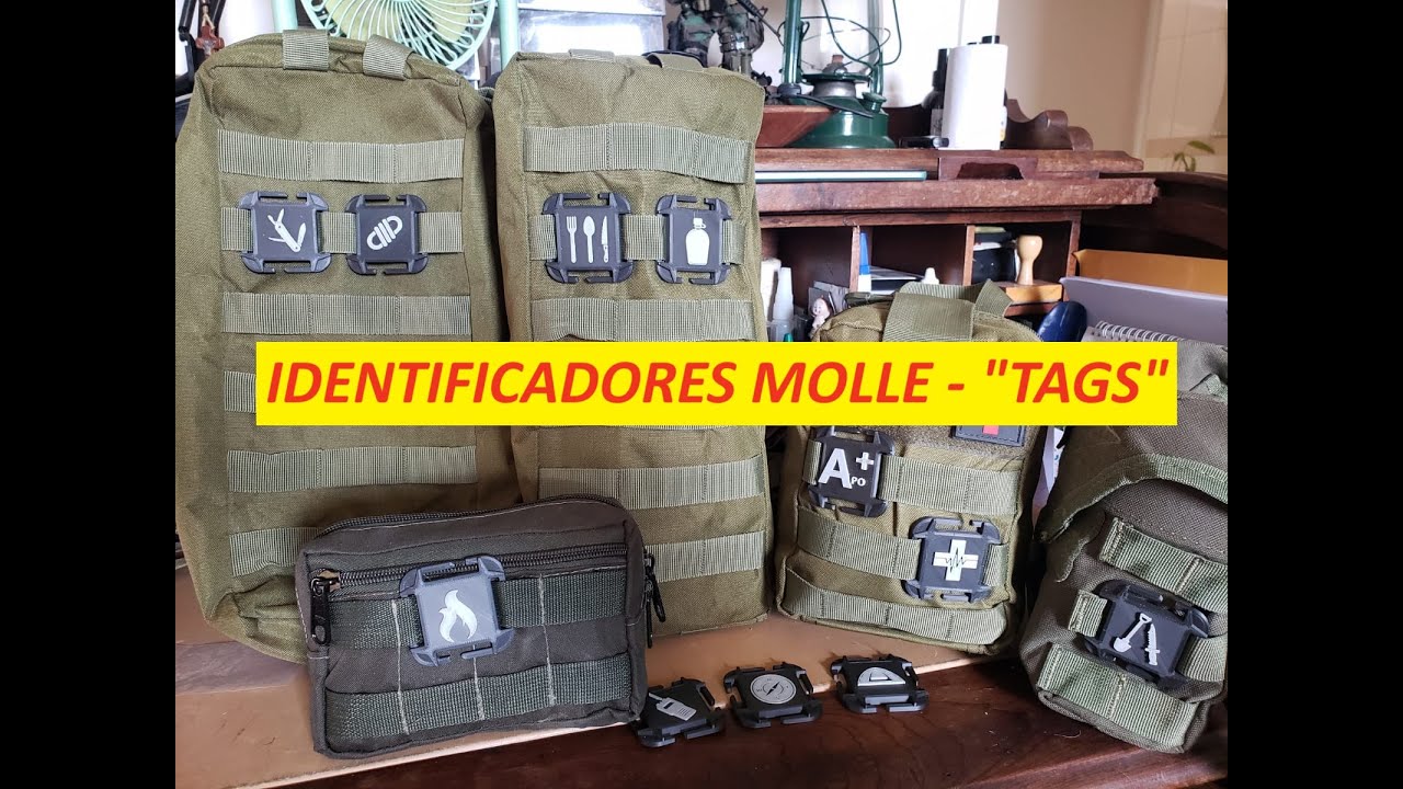 Identificadores de Equipamentos MOLLE - TAGs - YouTube