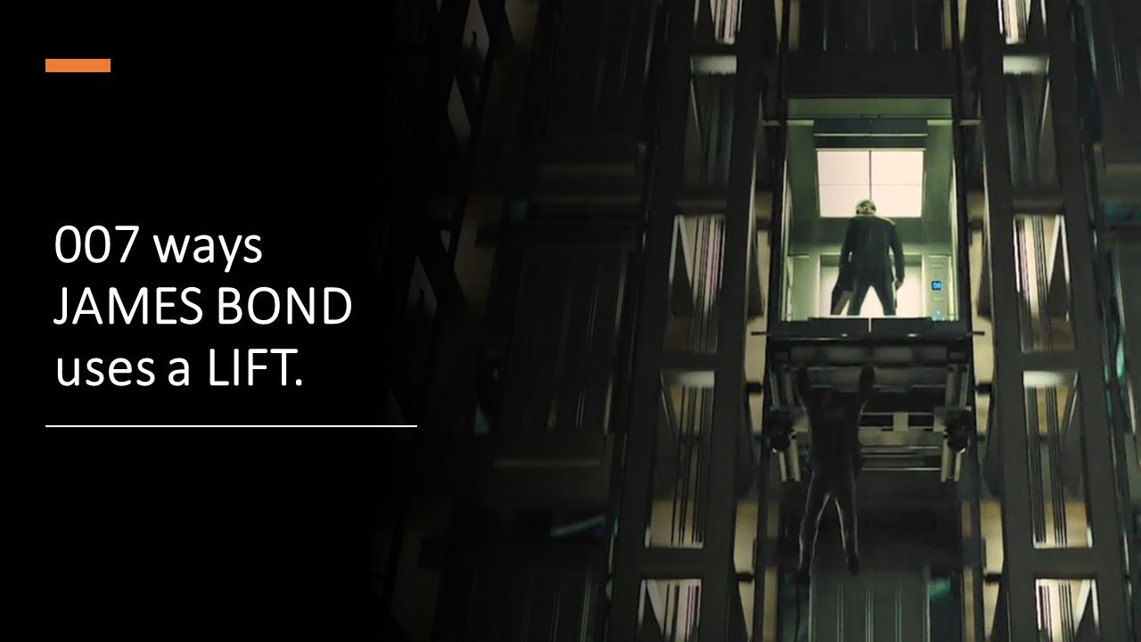 How JAMES BOND uses a LIFT - YouTube