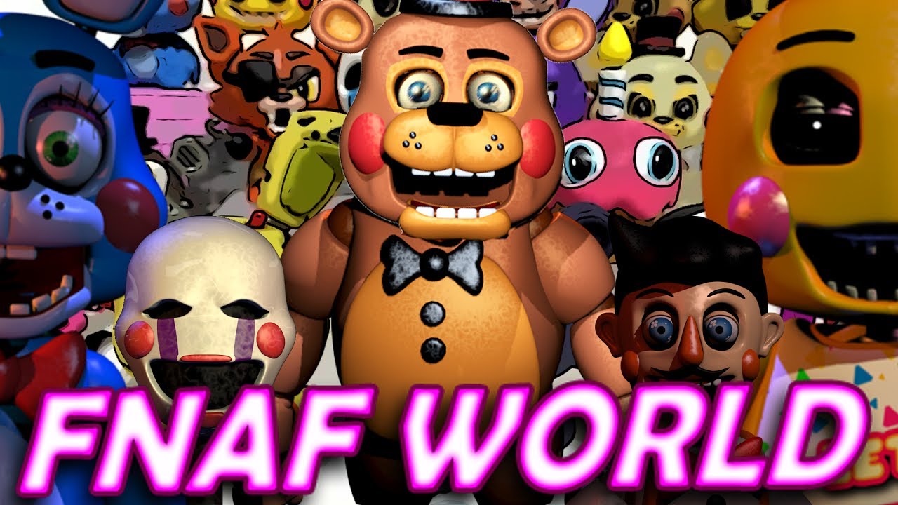 Five Nights at Freddys World Gameplay PART 3 (FNAF WORLD) - YouTube