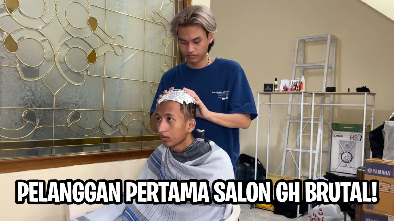 Aku Buka Salon Di GH Brutal! Dapat Pelanggan Pertama! - YouTube