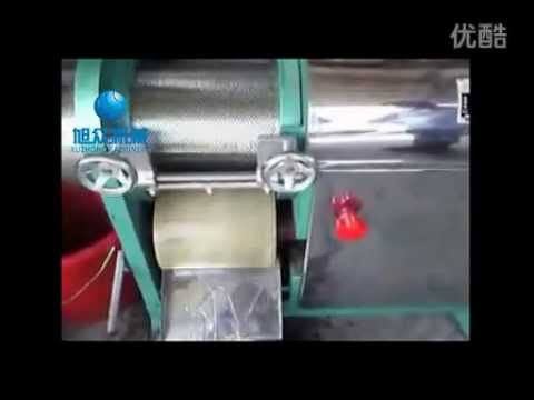Fish meat deboning machine - YouTube