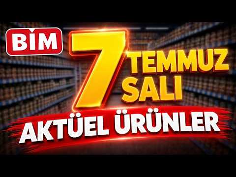 Temmuz'un İlk Salı İndirimi! BİM 7 Temmuz Aktüel Ürün Resimleri ve Fiyatları