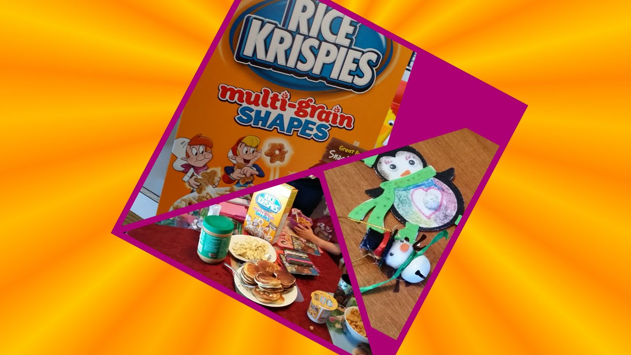 Kellogg’s Rice Krispies Multi Grain Shapes Crafternoon - YouTube