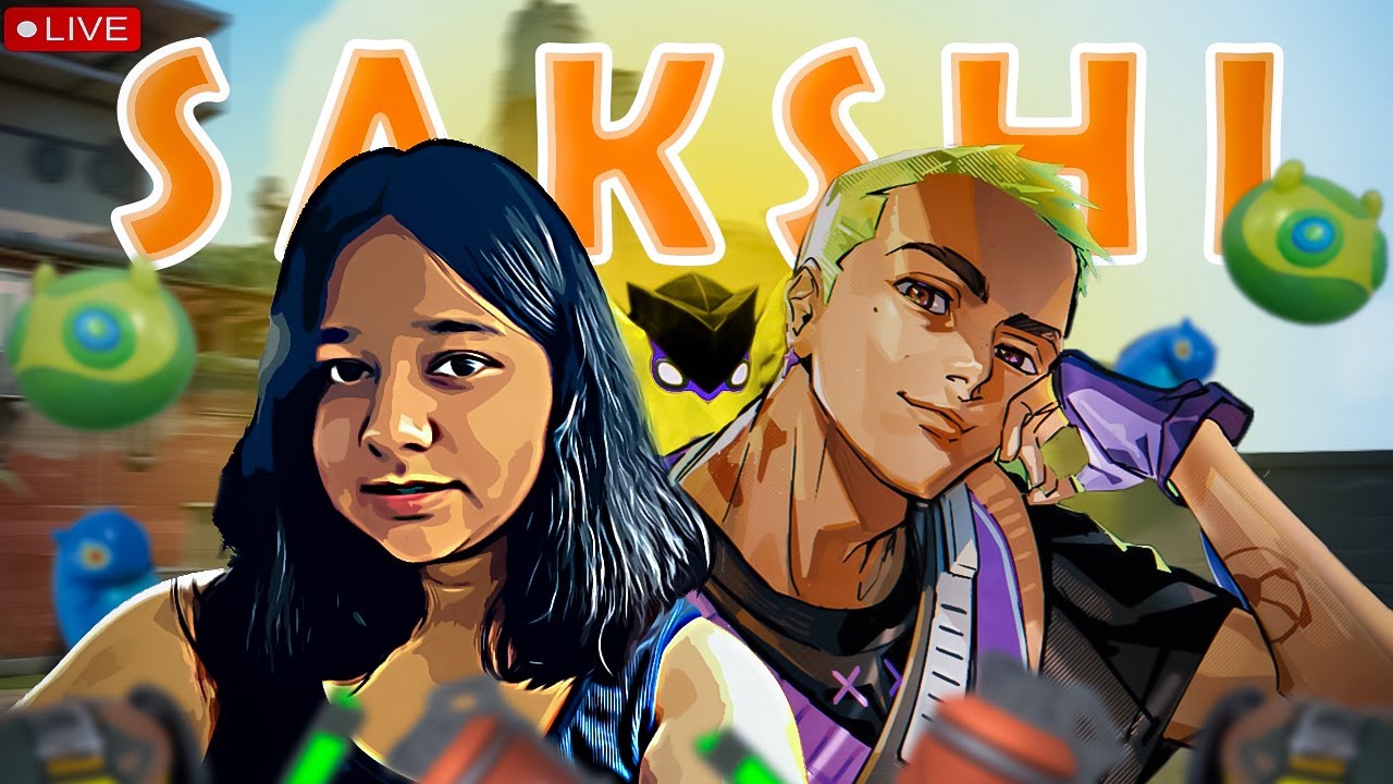 Valorant LIVE STREAM With Sakshi Gamer #sakshigamer #girlgamer # ...
