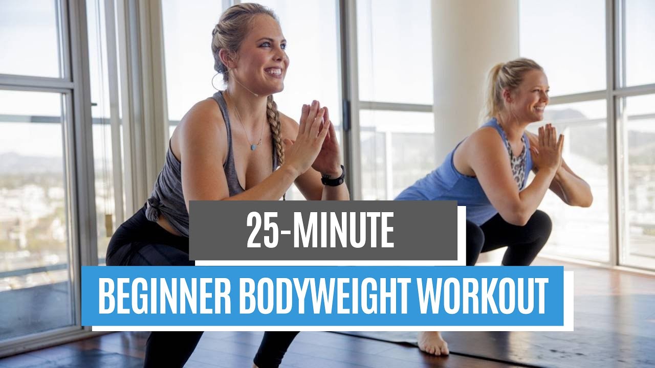 Bodyweight Beginner Workout - YouTube