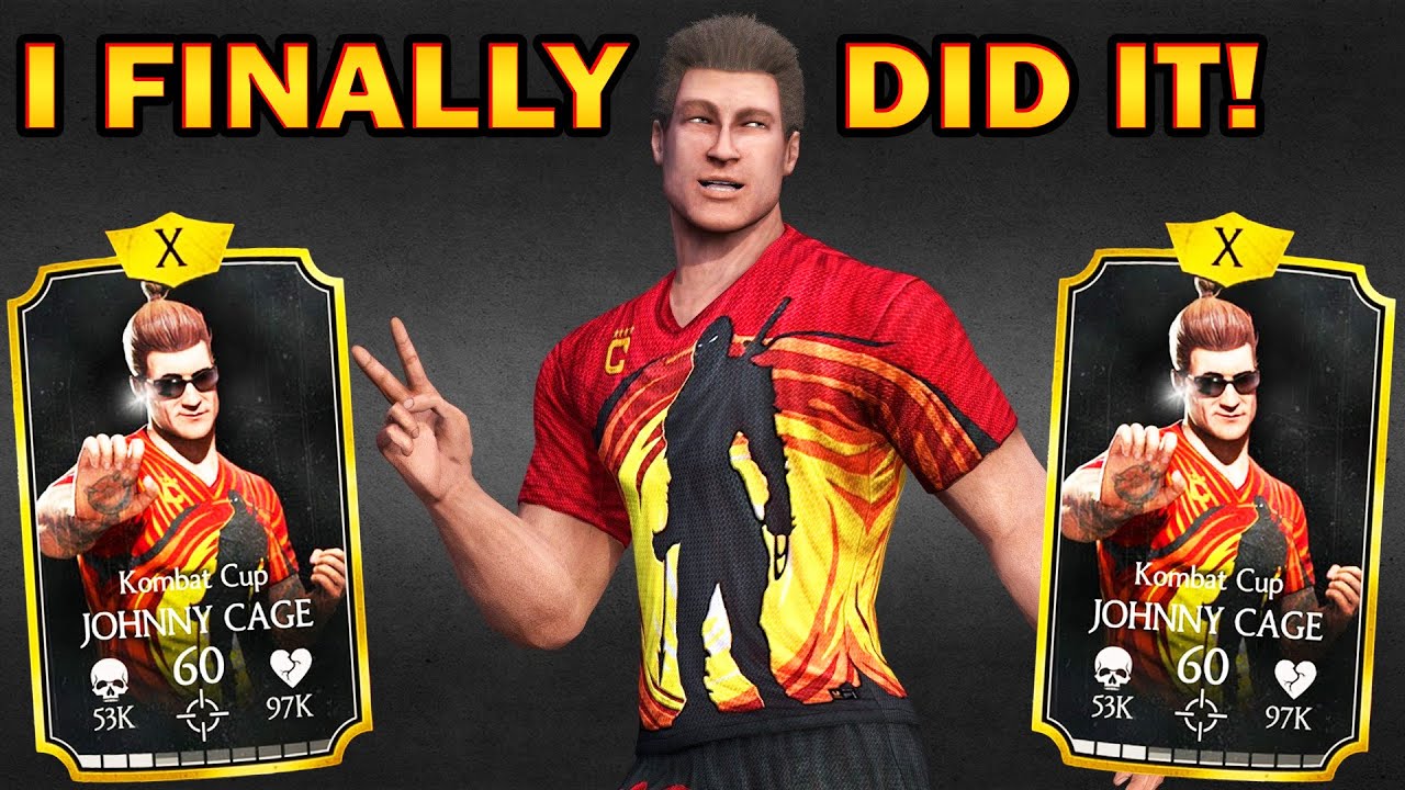 MK Mobile. I Finally Maxed Out Kombat Cup Johnny Cage. This is a ...