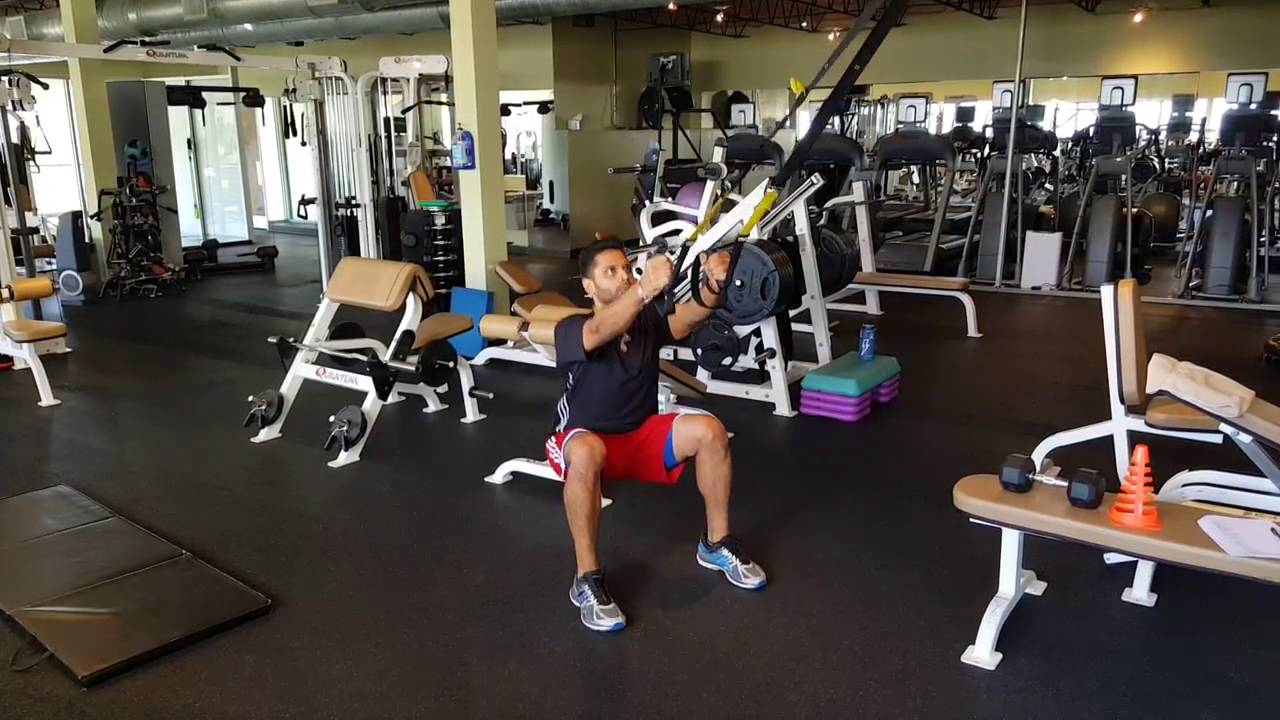 TRX Side Step and Squat - YouTube