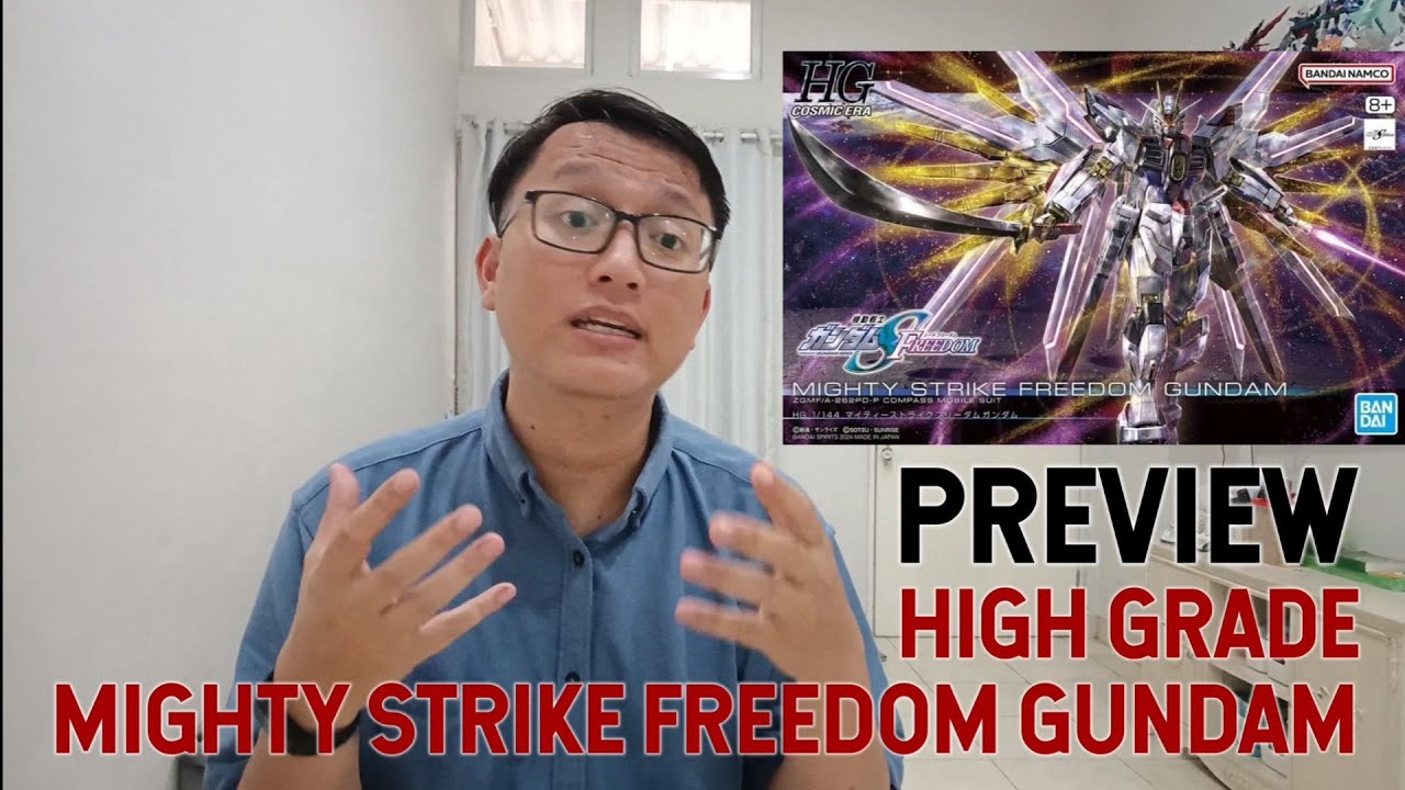 Beli atau tunggu, HG Mighty Strike Freedom Gundam Preview #gundam # ...