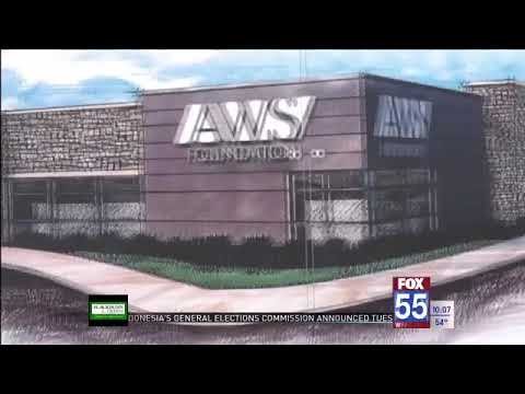 AWS Foundation breaks ground on new facility - YouTube