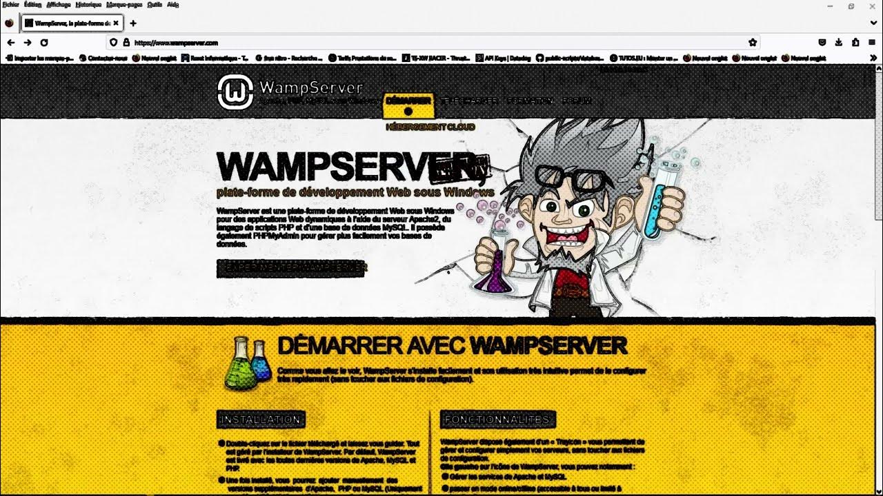 [TUTO] INSTALLER WAMPSERVER MYSQL WINDOWS - YouTube