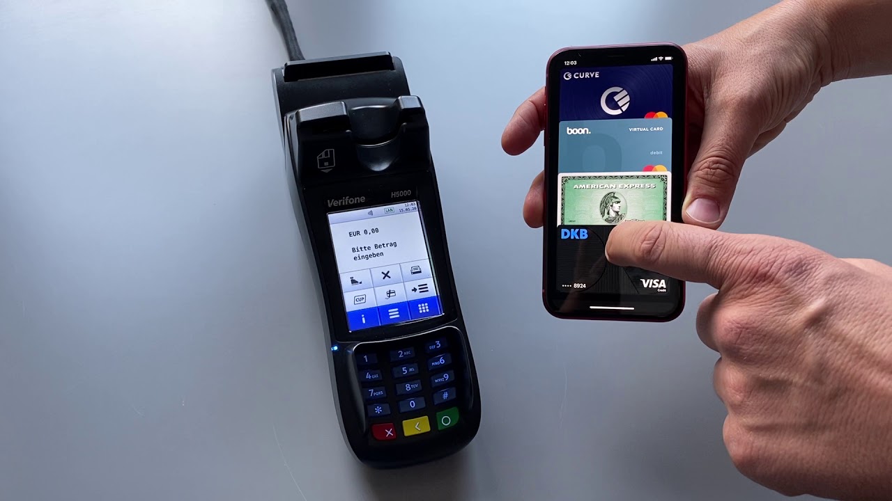 Apple Pay - Verifone H5000 - YouTube