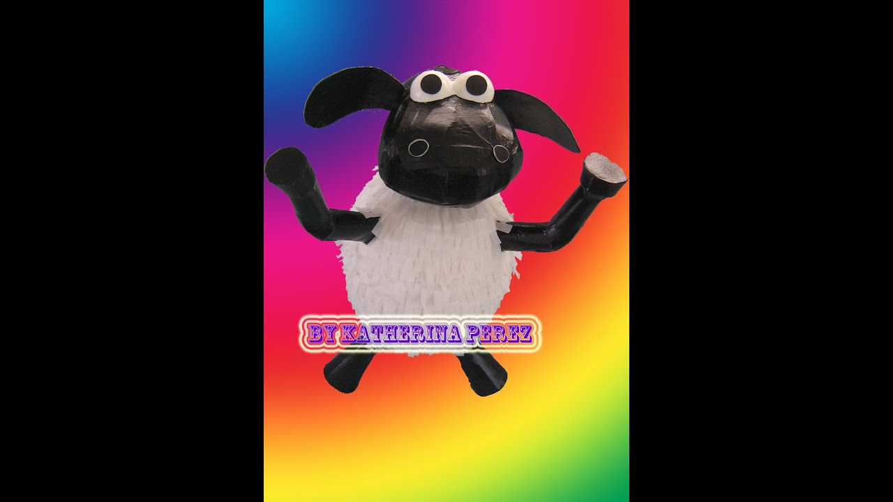 Timmy pinata/ Timmy the sheep pinata - YouTube