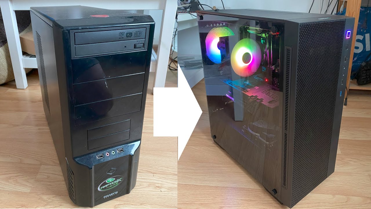 PC for upgrade: I change the case, video card, ssd m2, cooling system ...