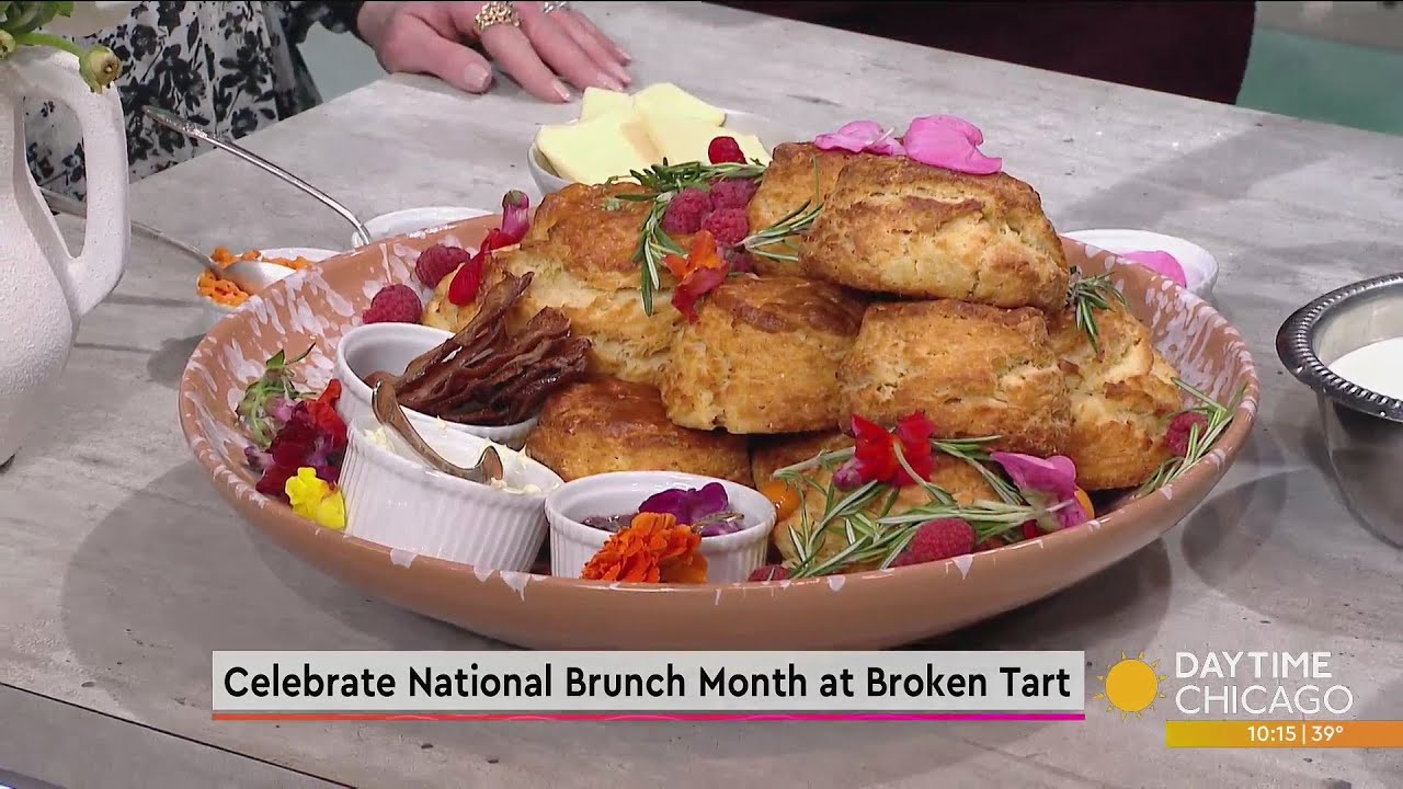 Celebrate National Brunch Month at Broken Tart - YouTube