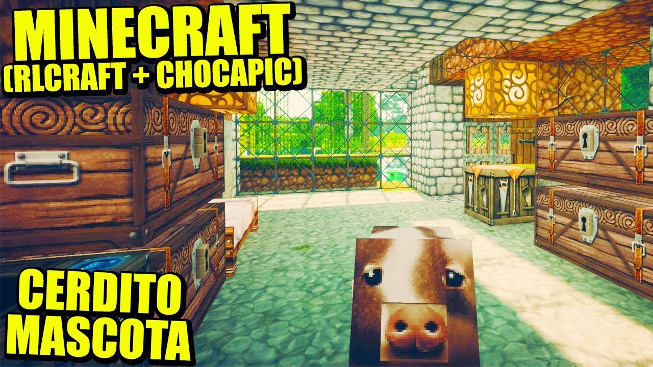 MASCOTA Y REMODELACIÓN DE MI CASA - MINECRAFT (RLCRAFT + CHOCAPIC ...