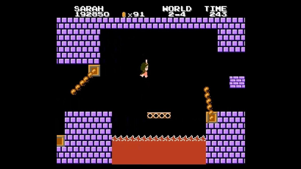 Super Mario Bros (NINTENDO) Princess Sarah's World - YouTube