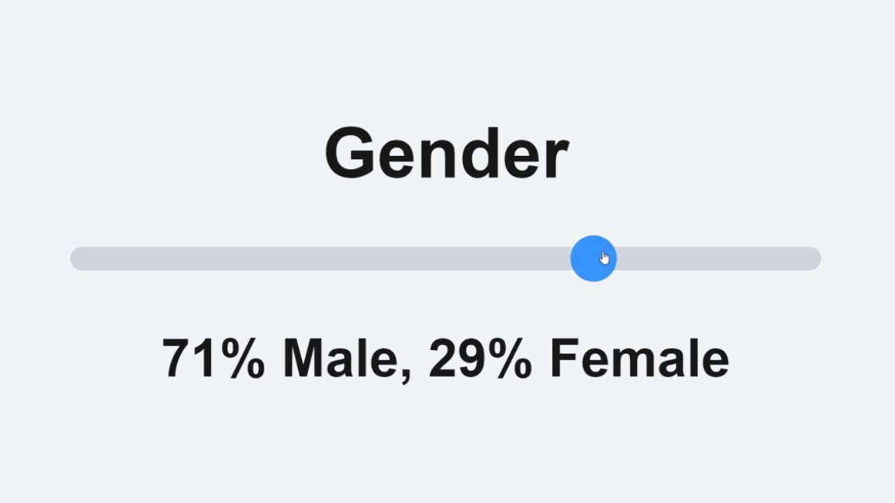 I Built a Gender Slider Because of a Client's Crazy Request 🤦‍♂️ | Next ...