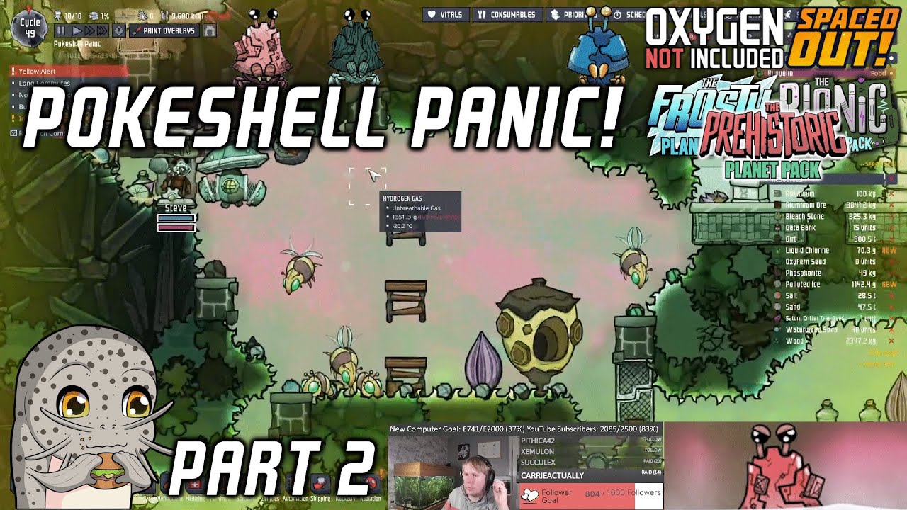 Pokeshell Panic! Part 2: Beetas Into Hydrogen (ONI: Spaced Out!) - YouTube