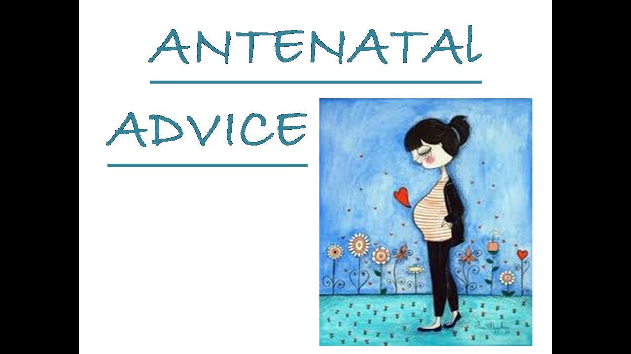 antenatal advice - YouTube