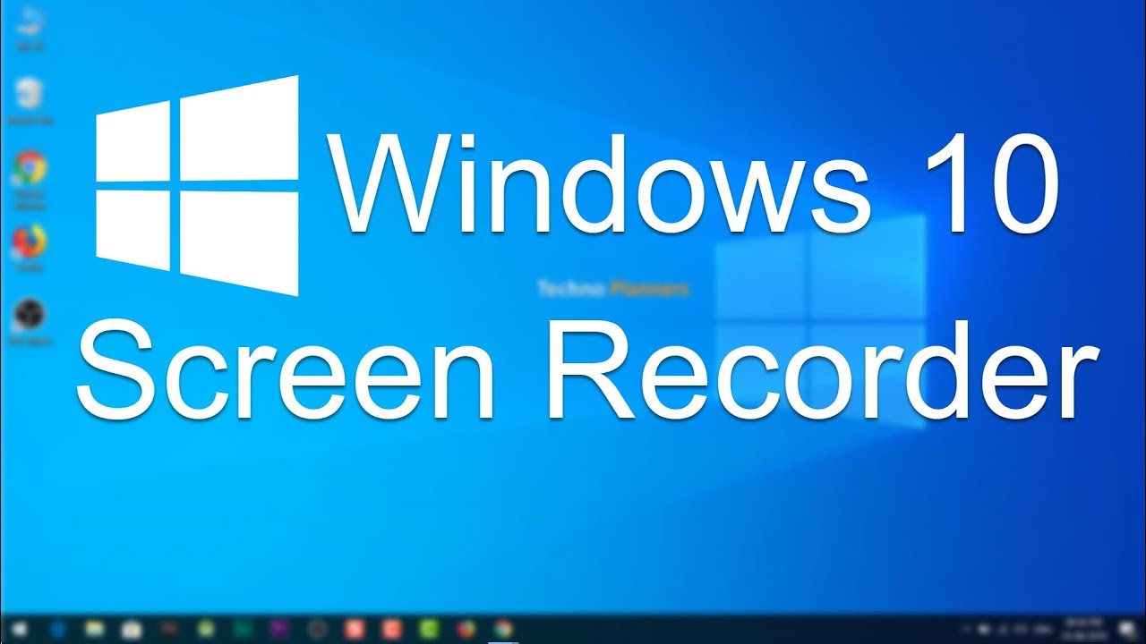 Screen Recorder on Windows 10 – Record Screen in 1080P 60FPS - YouTube
