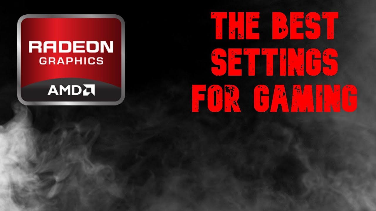 THESE ARE THE *BEST* AMD SETTINGS FOR GAMING - YouTube