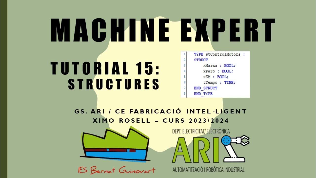 Schneider Machine Expert. Tutorial 15: Structures. STRUCT. - YouTube