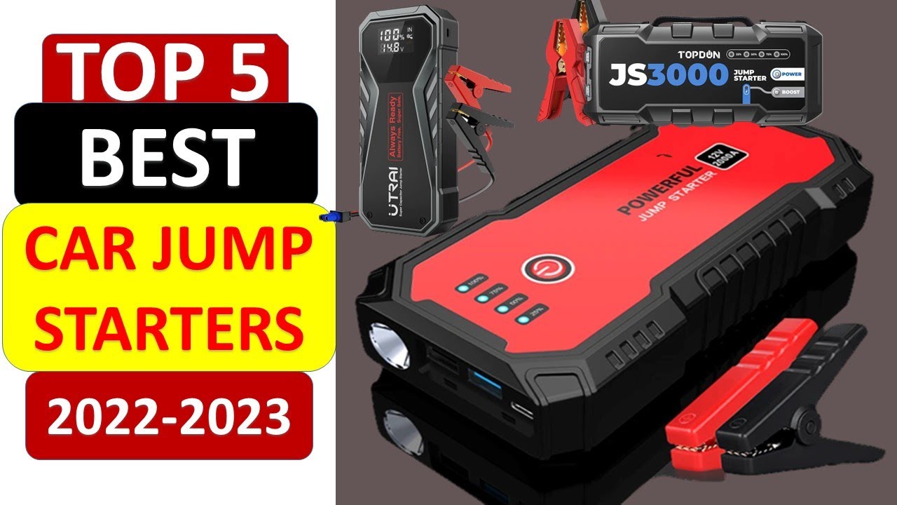 Top 5 Best Car Jump Starters In 2022 - YouTube
