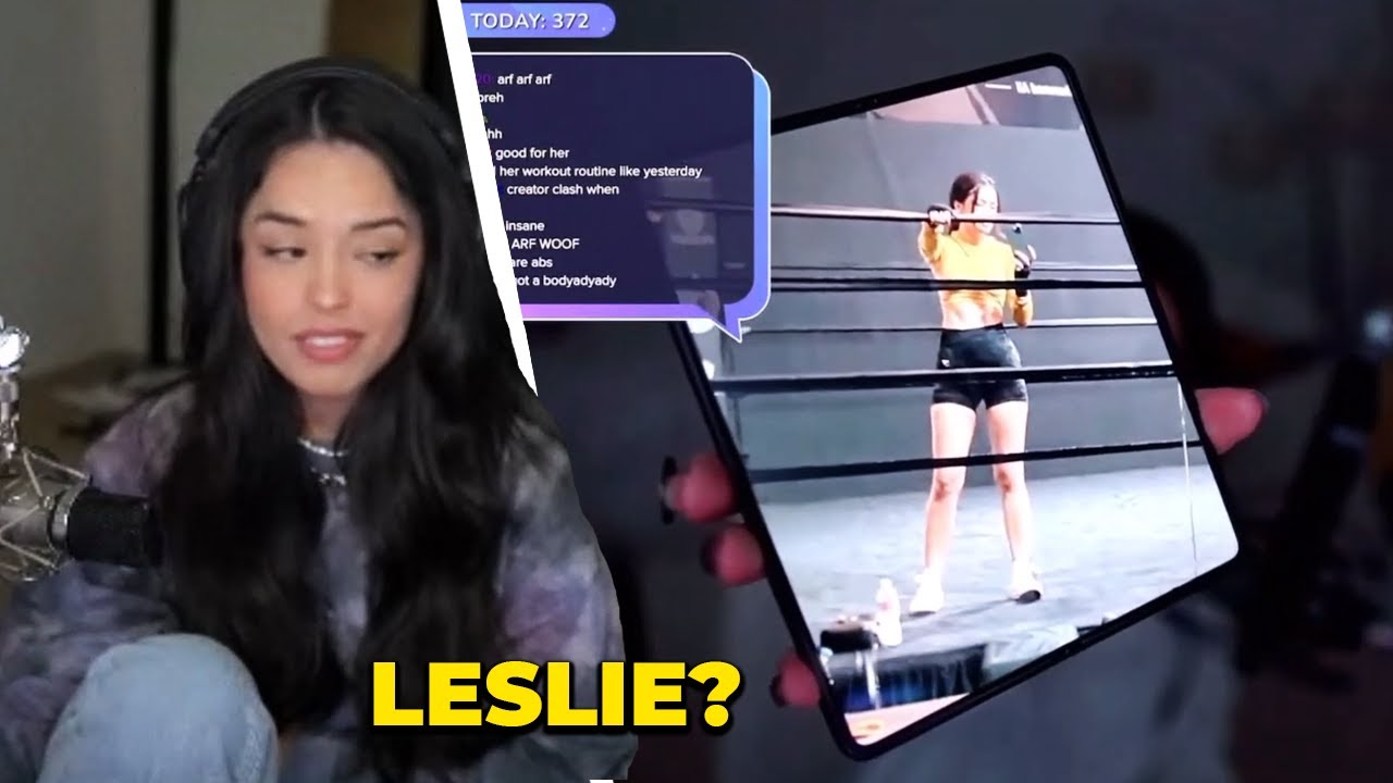 Valkyrae Reacts to Fuslie's Jaw Dropped When She Saw Rae's ABS - YouTube