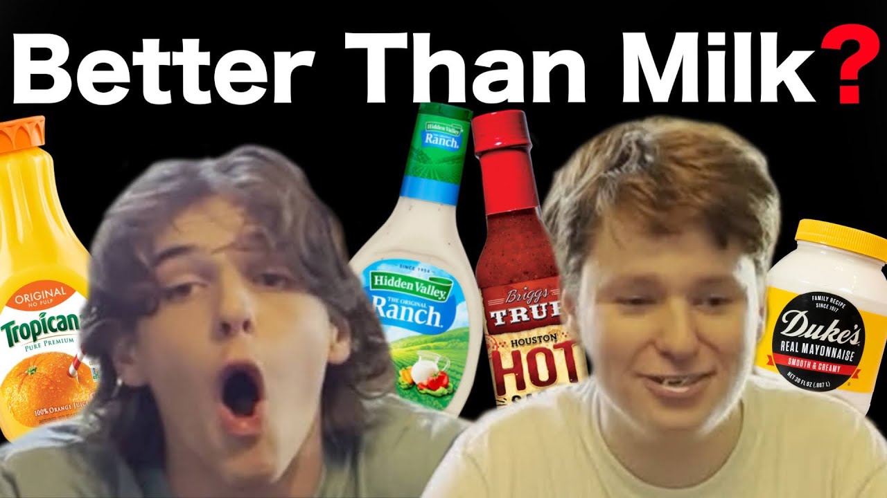 Cereal With the Worst Possible Liquids! - YouTube
