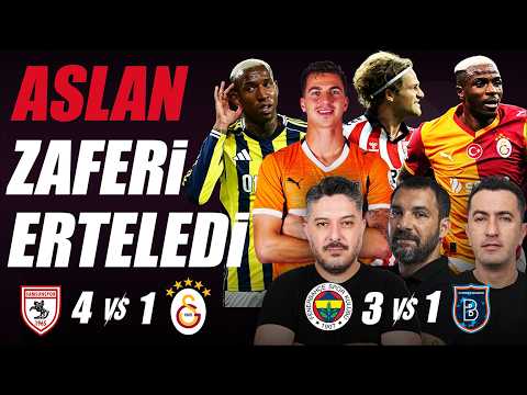 Galatasaray Şampiyonluk İçin Sahada | Samsunspor-Galatasaray / Fenerbahçe-Başakşehir Maç Sonu