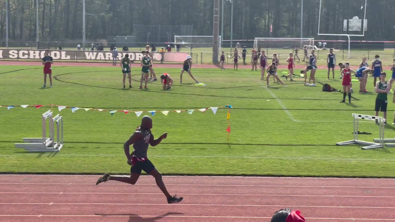 T'Mars (TJ) McCallum Jr. wins 100m Dash (10.91s) at the Bob Jenkins ...