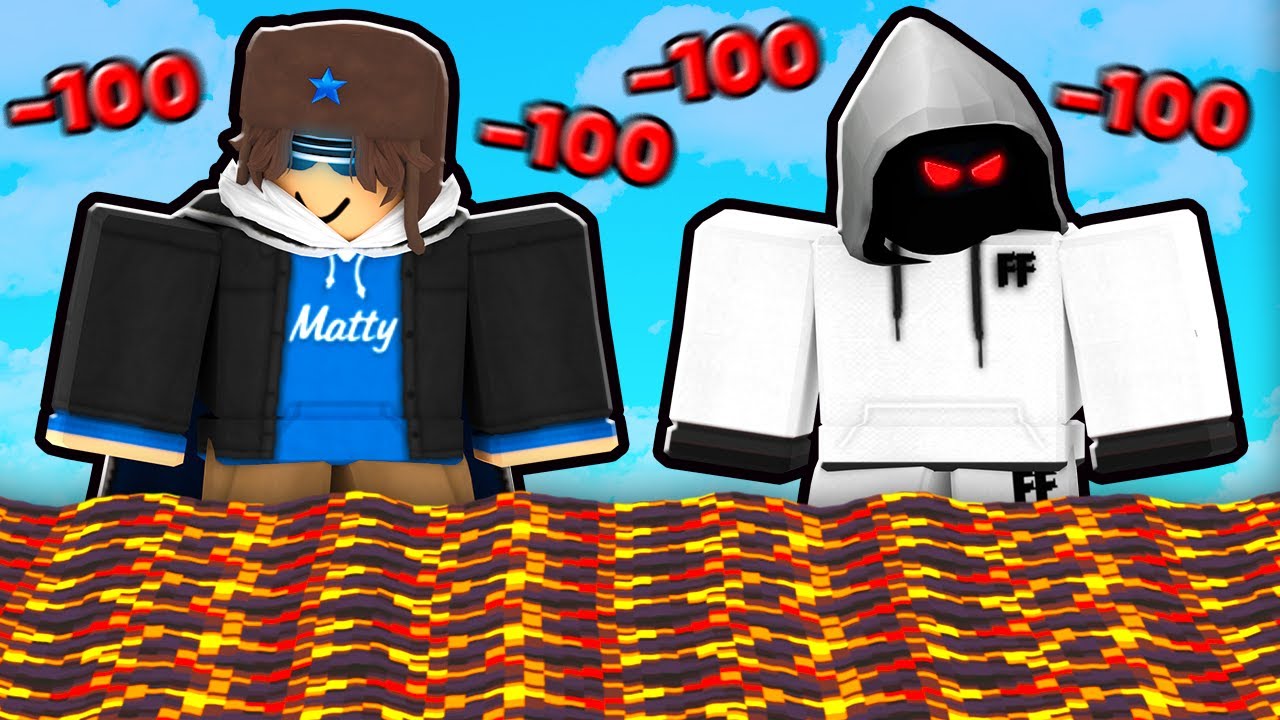 Roblox Bedwars, but Lava Rises Every Minute... - YouTube