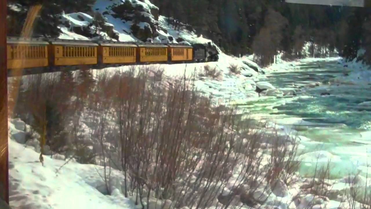 Durango Train To Cascade ... Glass Ceiling Car - YouTube