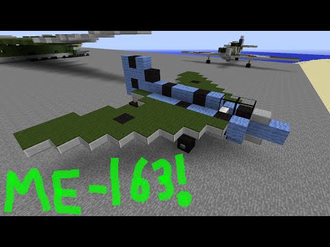 Minecraft Tutorial: ME-163 Comet - YouTube