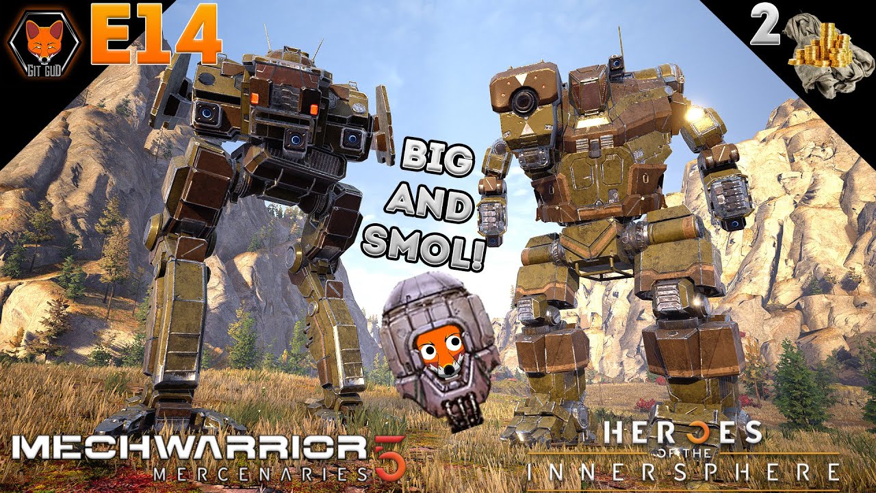 The Hunchback and Cicada! (MechWarrior 5 Mercenaries Heroes of the ...