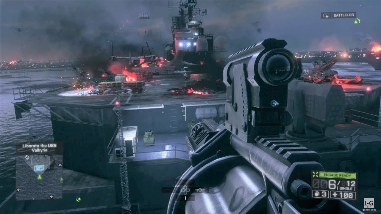 Ship Assault - Liberating the Ship - Final Mission - Battlefield 4 ...