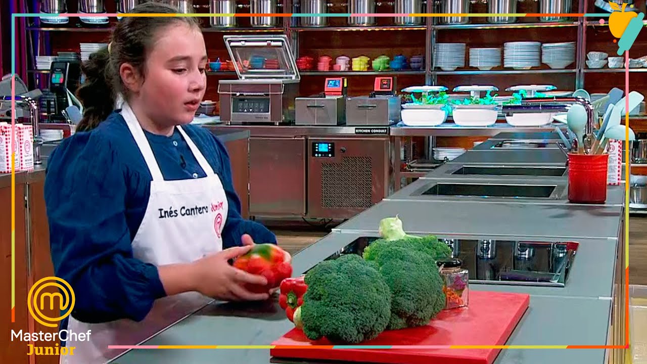 Inés no sabe qué hacer con el brócoli ¡y se desespera! | MasterChef ...