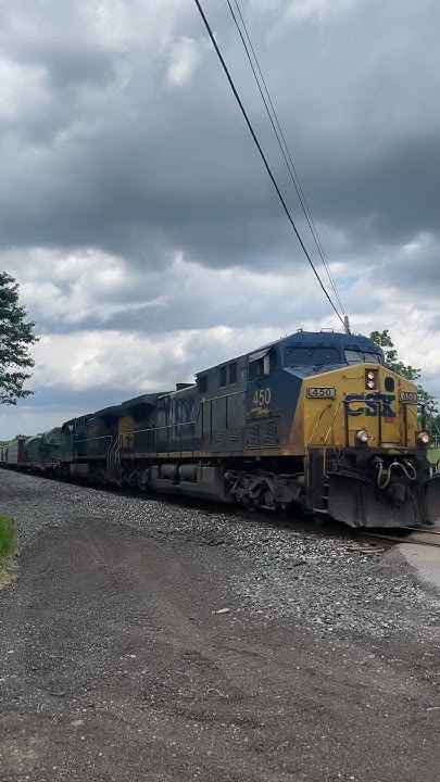 CSX L321 Local Mixed Fright Train from Lodi, Ohio 5/25/2024 #csx #train #railroad #shorts # ...