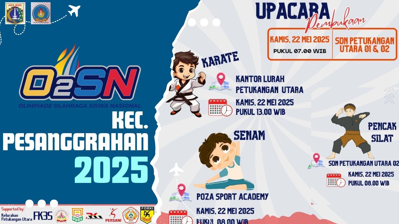 🔴[LIVE] FINAL SILAT | O2SN SD KECAMATAN PESANGGRAHAN | 22 MEI 2025 ...