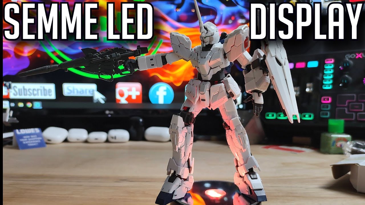 Semme Small Led Display Base, Great For Minis, RG Gundams or small ...