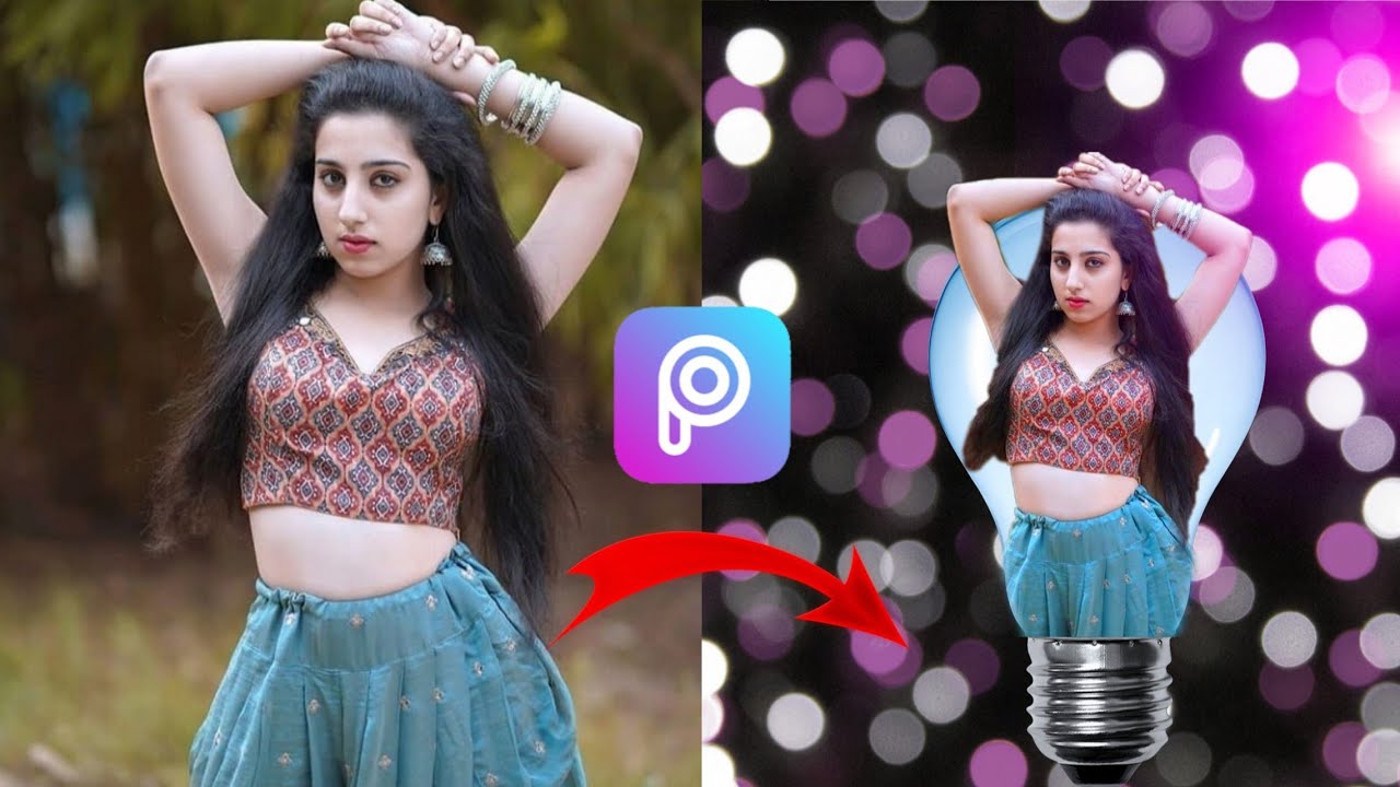 Picsart new bulb portrait effect|picsart new style editing|picsart ...