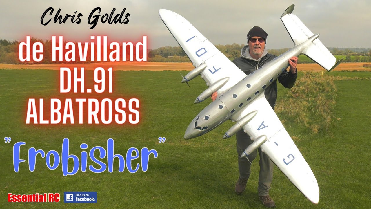 RESCUED FROM 20 YEARS STORAGE ! de Havilland DH.91 ALBATROSS | RC ...
