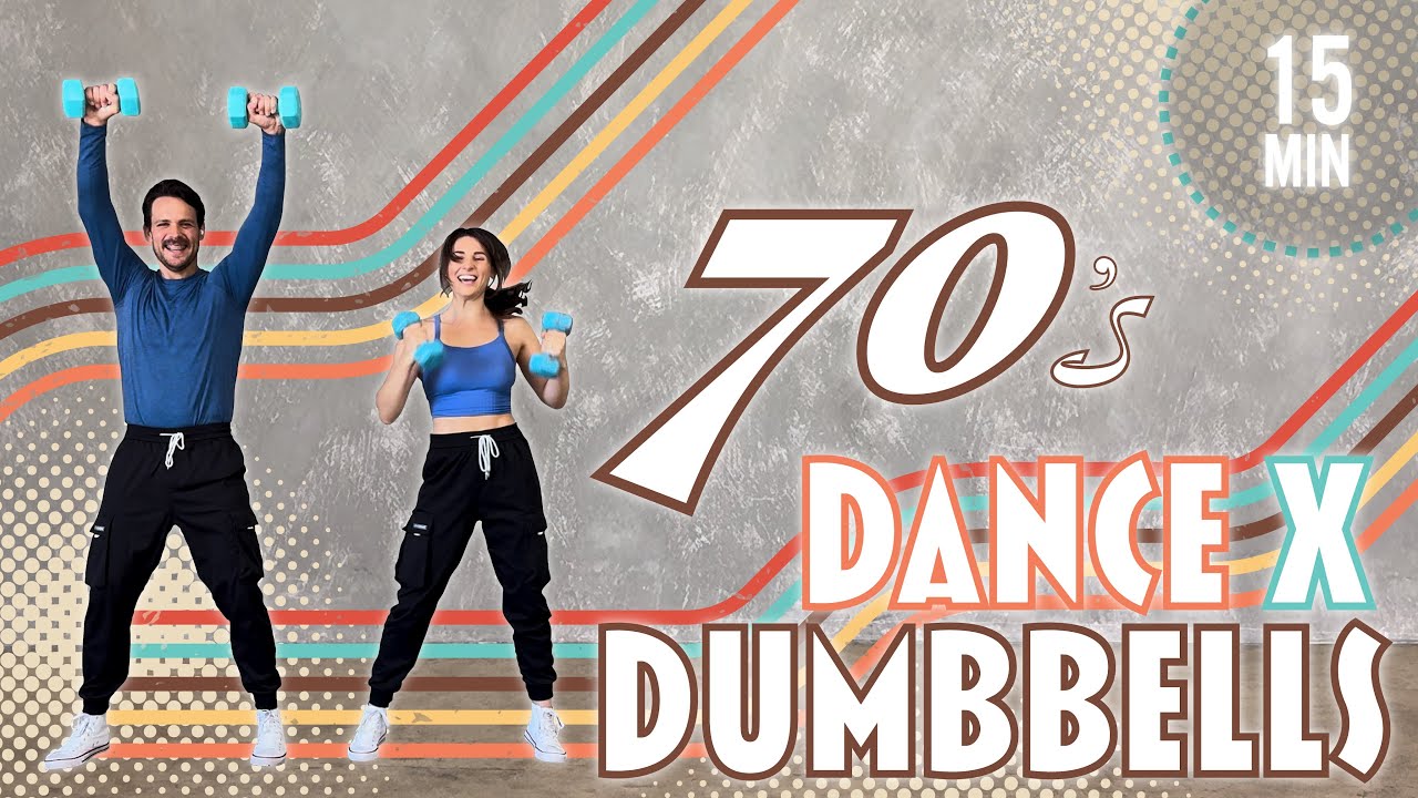 70's Dance x Dumbbells Workout [All Standing] - YouTube