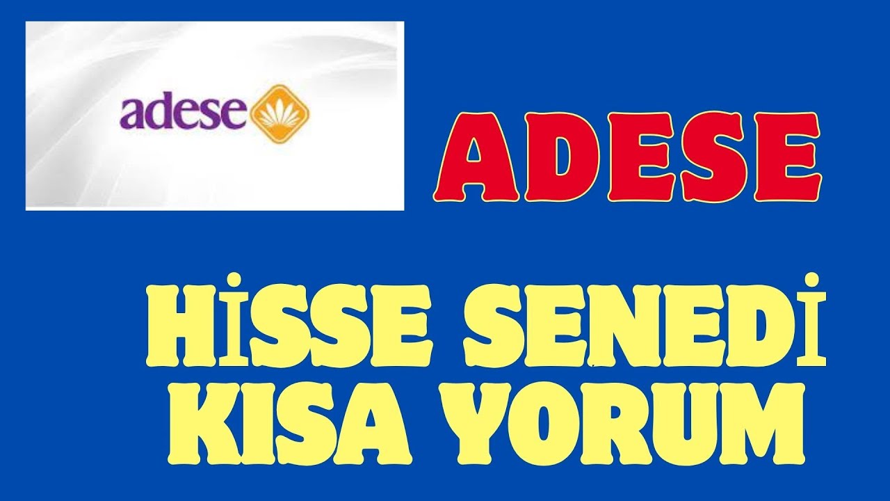 #adese hisse analiz yorum @hisseseven adese alışveriş merkezleri #borsa ...