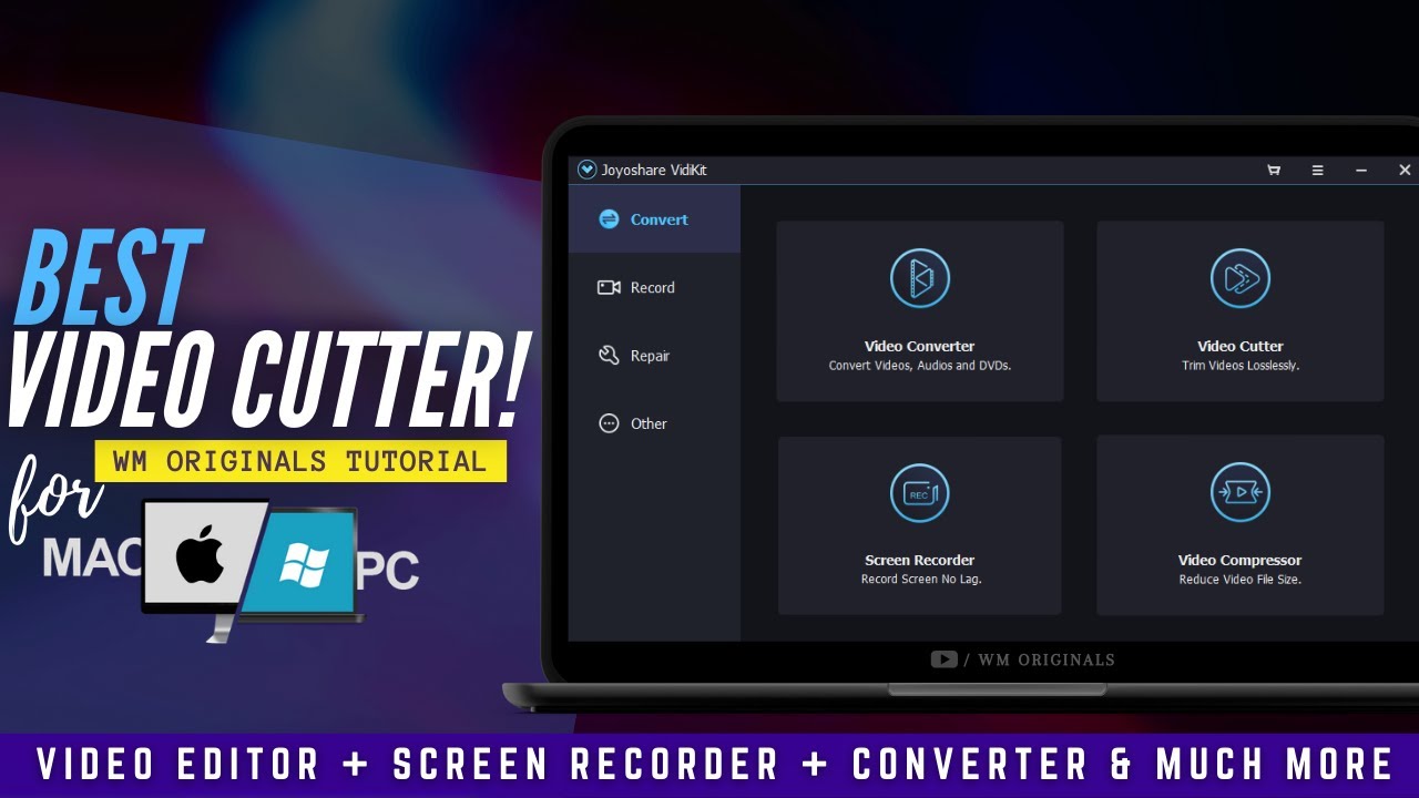 Best Video Cutter for Windows & Mac | Joyoshare VidiKit (Video Editing ...