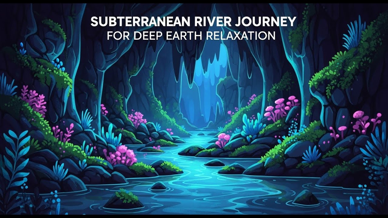 Subterranean River Journey for Deep Sleep | Earth's Embrace Relaxation ...